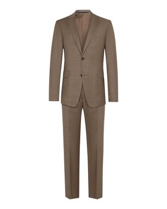 Tiger Of Sweden Einreihiger Anzug aus Wolle, Slim Fit in