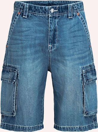 True Religion Cargo-Shorts Vinny Big T blau