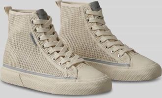 Calvin Klein High Top Sneaker aus reiner Baumwolle