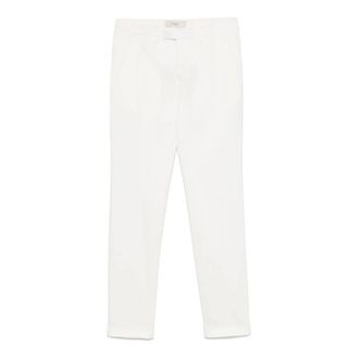BRIGLIA 1949 Homme, Pantalons, Blanc, Taille: 3XL Pantalon Blanc avec Fermeture Cachée