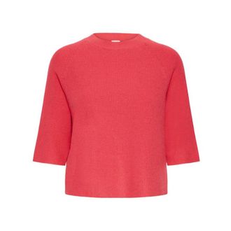 Ichi IhBoston Feinstrickpullover - - Knitwear - Damen - Rot - S