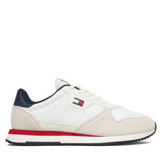 Tommy Jeans Sneakers Tommy Jeans Tjm Eva Runner Leather EM0EM01649 Wei&szlig;