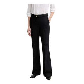 Marc O'Polo Schlaghose aus Strick - - Trousers - Damen - Schwarzk - XS
