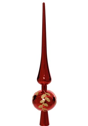 Kaemingk Christbaumspitze Kunststoff 30cm hoch 1 St&uuml;ck - bruchsichere Baumspitze Weihnachtsbaumspitze - Christbaumschmuck & Weihnachtsbaumschmuck - weihnachtsr