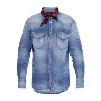 Dsquared2 Herren, Shirts, Blau, XLGr&ouml;&szlig;e