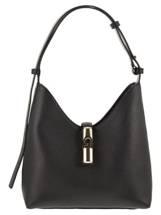 Furla Hobo Bags - Goccia - S Hobo Shoulder Bag - Gr. unisize - in Schwarz - f&uuml;r Damen