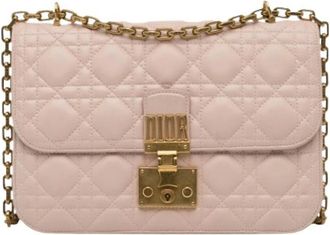 Dior Sac bandouli&egrave;re matelass&eacute; Pre-owned - Femme - Pre-owned - Rose - Taille: ONE Size