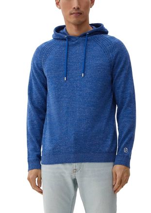 s.Oliver Mens Pullover, Blue, XL