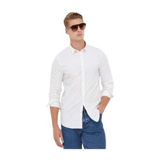 A|X Armani Exchange Casual Chemises - Homme - Chemises - Blanc - Taille: 2XL