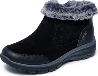 Skechers Womens Easy Going-Small Towns-Hands Free Slip-ins Ankle Boot, Schwarz, 37.5 EU