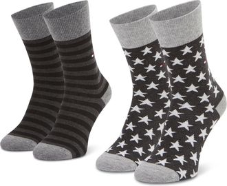 Tommy Hilfiger Lange Socken Tommy Hilfiger 100000816 Grau