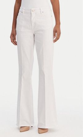 Fracomina Jeans FP26SVA012W61501 Wei&szlig; Bootcut Fit