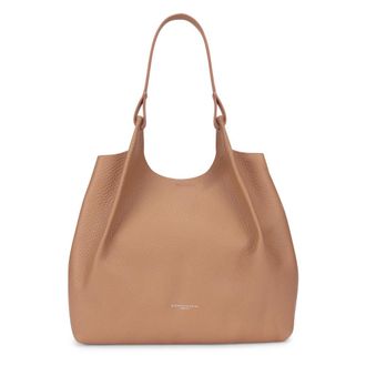 Gianni Chiarini Femme, Sacs, Beige, Taille: ONE Size Dua Leather Tote