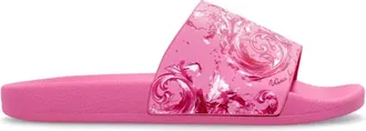 Versace Jeans Couture Femme, Chaussures, Rose, Taille: 41 EU Slides en caoutchouc