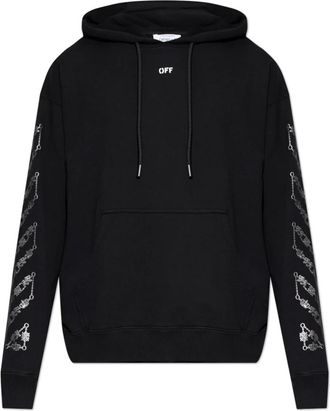 Off-white Homme, Sweatshirts et sweats &agrave; capuche, Noir, Taille: 3XL SweaT-shirt Oversize