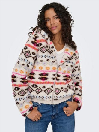 Only Outdoorjacke ONLANNA CONTACT AOP HOOD JACKET OTW CS