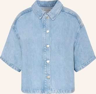 Moss Copenhagen Msch Copenhagen Jeansbluse Mschsaphina blau