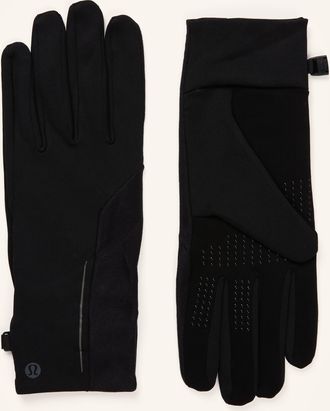 lululemon Lululemon Multisport-Handschuhe Fast And Free Mit Touchscreen-Funktion schwarz