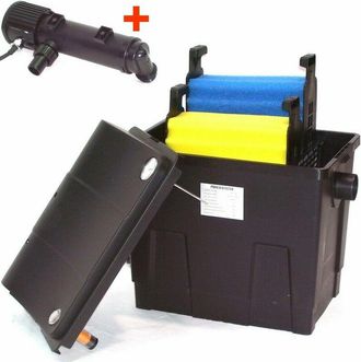 Apex Bio Teichaussenfilter uvc 9W Teichfilter 8000l Teichkl&auml;rer 55891 Lichfilter