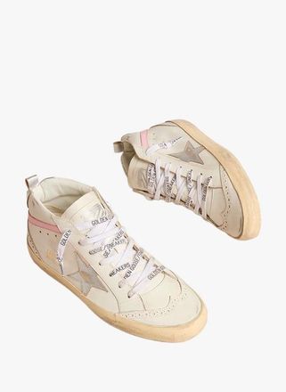 Golden Goose Baskets Mid-Star en cuir