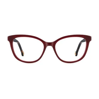 Carolina Herrera CA-1062609 Cat-Eye Acetate Eyeglasses - Burgundy