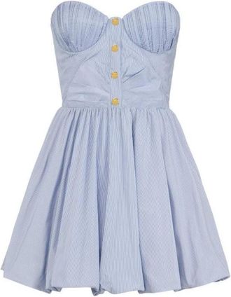 Elisabetta Franchi Femme, Robes, Bleu, Taille: 42 FR Robes