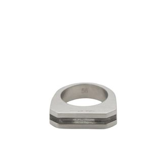 Rick Owens Hollywood Ring - - Accessories - Damen - Grau - XL
