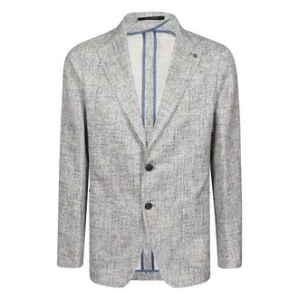 Tagliatore Einreihiger Blazer - - Jackets - Herren - Grau - XL