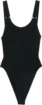 Hunza G Domino Crinkle-effect Swimsuit
