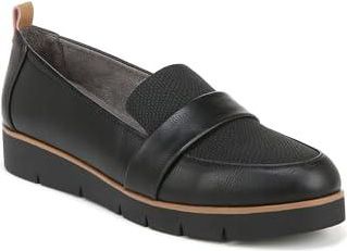 Dr. Scholls Femme Webster Mocassin, Black Snake, 38.5 EU Large