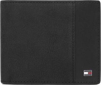 Tommy Hilfiger Geldb&ouml;rse Th Soho Cc Flap And Coin AM0AM14503 Schwarz