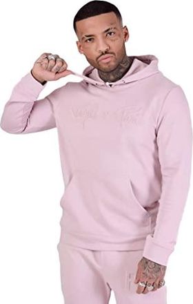 Project X Paris Sweat à Capuche Logo embossage Relief Rose poudré XL