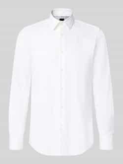 HUGO BOSS Slim Fit Businesshemd mit Kentkragen