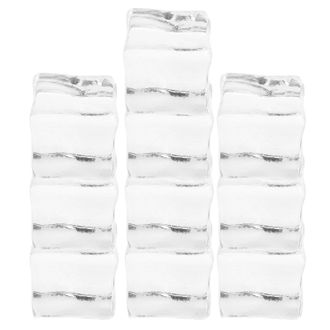 DOITOOL K&uuml;nstliche Eisw&uuml;rfel Acryl 20 St&uuml;ck 2,5cm Diamantform Transparent Vasenf&uuml;ller Dekoration Barfotografie Tischdeko