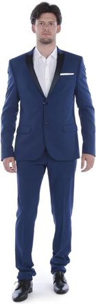 Daniele Alessandrini Homme, Costumes, Bleu, Taille: XL Abito Cerimonia Euro CP Eco 17