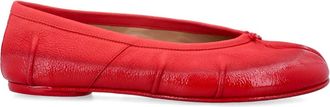 Maison Margiela Femme, Chaussures, Rouge, Taille: 39 1/2 EU Tabi Ballerina