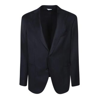 Boglioli Seidenjacke - - Suits - Herren - Blau - M