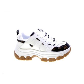 Guess Wei&szlig;e vegane Sneaker mit Pfingstrosenlogo - - Shoes - Damen - Wei&szlig; - 40 EU