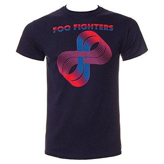 CID FOO Fighters-Loops Logo T-Shirt, Gris (Grey), Large Homme