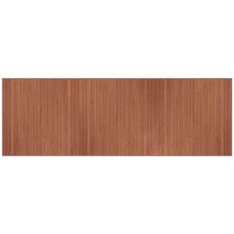 Les Tendances Tapis rectangulaire marron 100x300 bambou