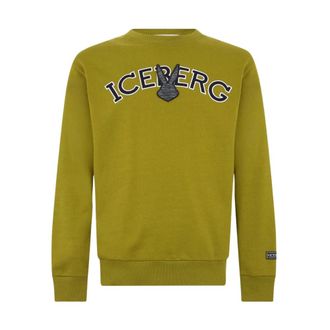 Iceberg Rundhals-Sweatshirt - - Sweatshirts & Hoodies - Herren - Gr&uuml;n - M