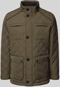 Bugatti Regular Fit Jacke in Stepp-Optik
