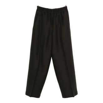 Ami Wollhose mit weitem Bein - - Trousers - Herren - Grau - S
