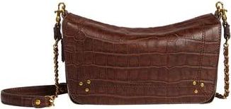 Jerome Dreyfuss Sac effet peau de crocodile en cuir