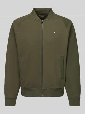 Tommy Hilfiger Regular Fit Sweatjacke aus Baumwoll-Mix