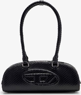 Diesel 1DR python effect leather shoulder bag - DIESEL - gender_Woman