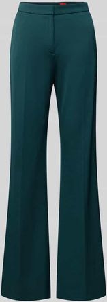 HUGO BOSS Regular Fit Bundfaltenhose mit Viskose-Anteil Modell HALENIA