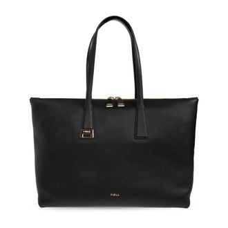 Furla Femme, Sacs, Noir, Taille: ONE Size Olivia Large Shopper Bag