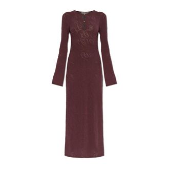 By Malene Birger Beatriz Kleid - - Dresses - Damen - Rot - S