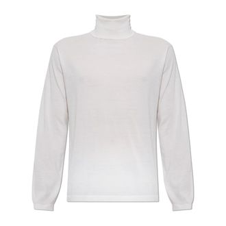 Lisa Yang Pull Col Roul&eacute; Quentin en Cachemire - Homme - Pulls - Beige - Taille: XL